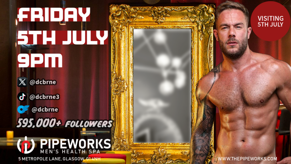 Events & Specials - Pipeworks Men's Health Spa | Gay Sauna Club Scotland